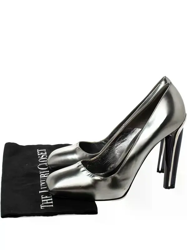 Alexander McQueen 135mm Leather Pumps