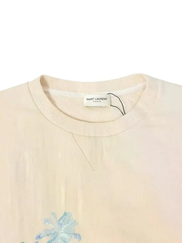 Saint Laurent Graphic-print Sweatshirt