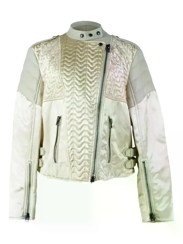 TOM FORD Vintage Quilted Biker Jacket - Gold