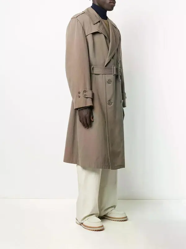 A.N.G.E.L.O. VINTAGE CULT 1950s Double-breasted Wool Trench Coat