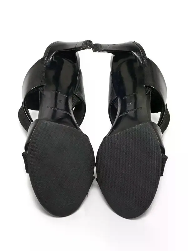 Balenciaga Cross-strap Heeled Sandals