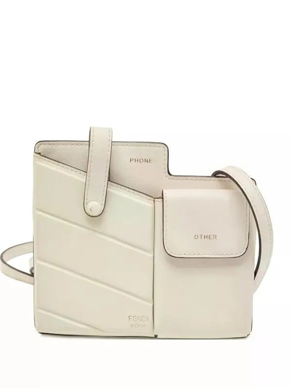 Fendi Century Leather Crossbody Bag