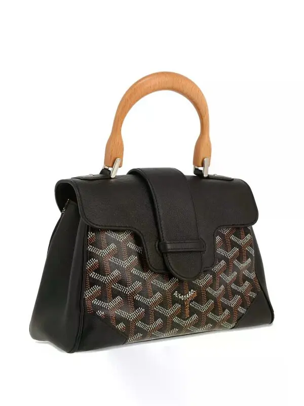 Goyard 2020s Saigon Mini Tote Bag - Black
