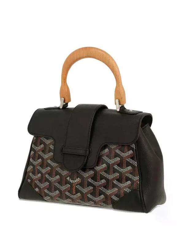 Goyard 2020s Saigon Mini Tote Bag - Black
