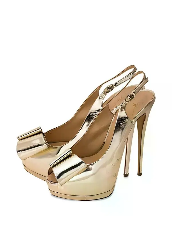 GIUSEPPE ZANOTTI 155mm Peep-toe Platform Pumps