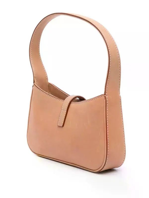 Saint Laurent 2022 Mini Smooth Calfskin Le 5 A 7 Hobo Shoulder Bag - Brown