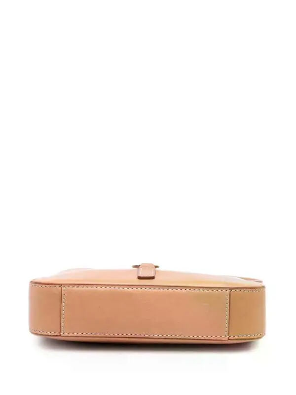 Saint Laurent 2022 Mini Smooth Calfskin Le 5 A 7 Hobo Shoulder Bag - Brown