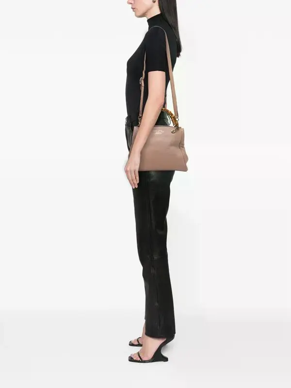 Gucci Bamboo Shopper Satchel - Pink