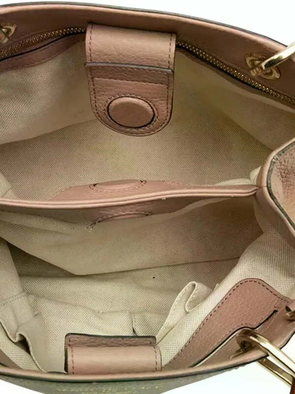 Gucci Bamboo Shopper Satchel - Pink