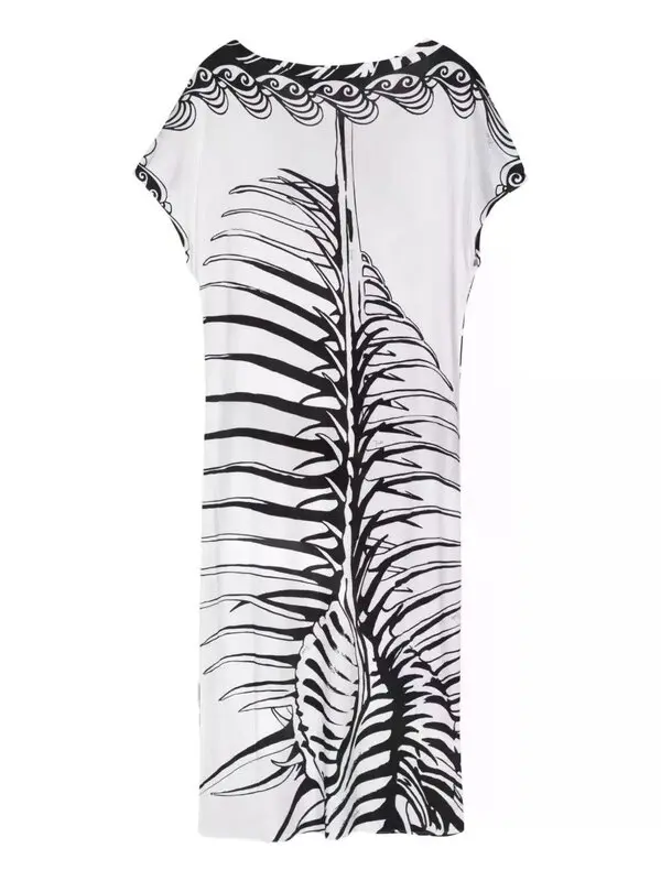 Emilio Pucci 2000s Printed Midi Dress