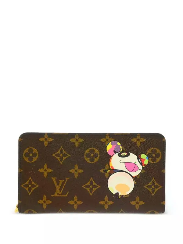 LOUIS VUITTON X Takashi Murakami 2004 Panda Wallet - Brown