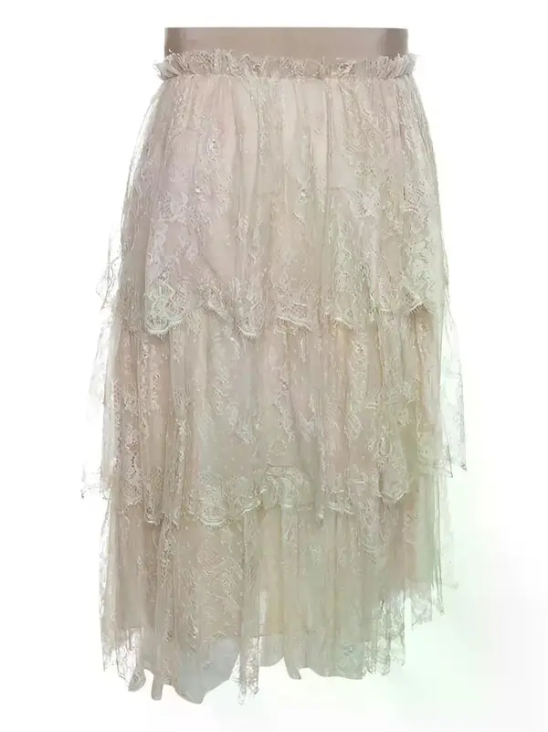 Valentino Garavani Lace Midi Skirt