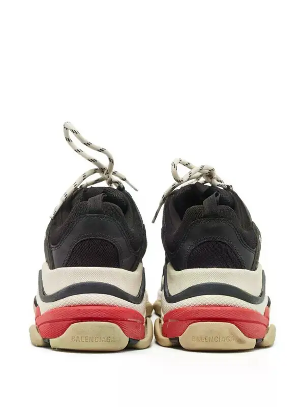 Balenciaga Chunky Panelled Sneakers - Black