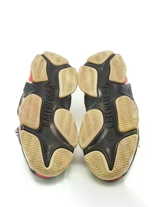 Balenciaga Chunky Panelled Sneakers - Black