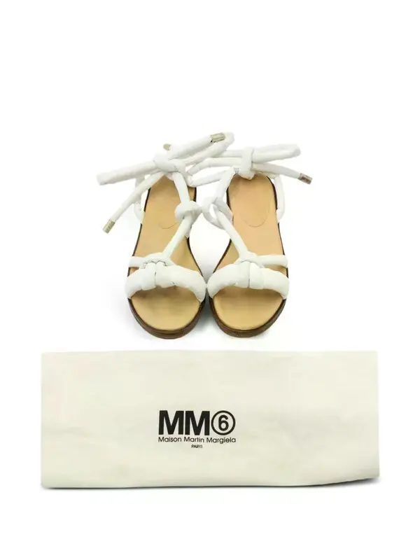 MAISON MARGIELA Knotted Ankle-strap Sandals
