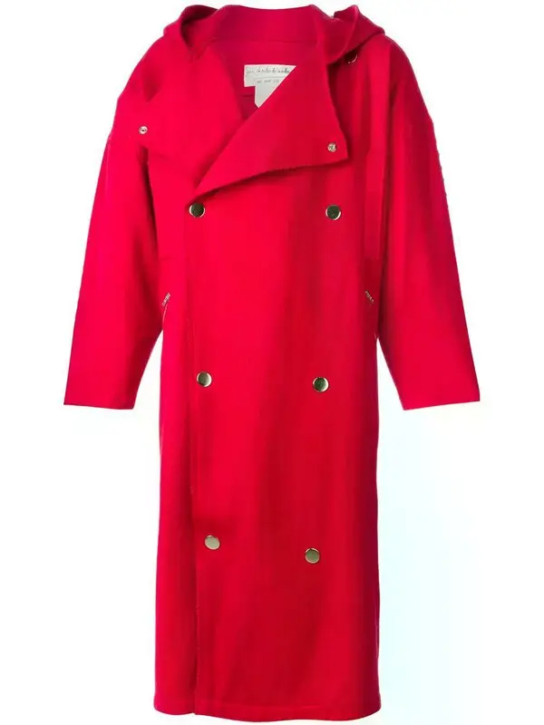 JC DE CASTELBAJAC Hooded Oversized Coat