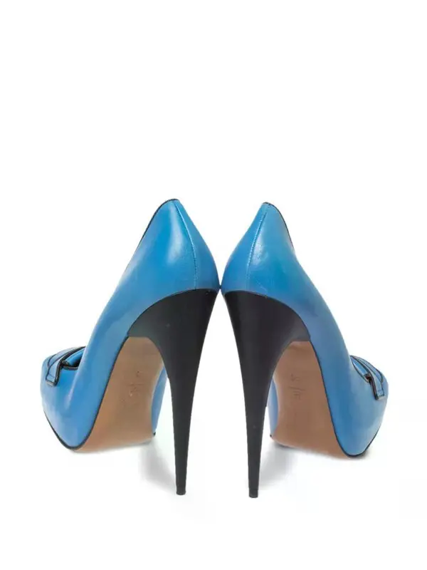 Marni 135mm Platform Leather Pumps