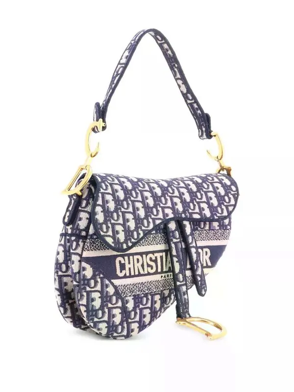 Dior Saddle Handbag - Blue