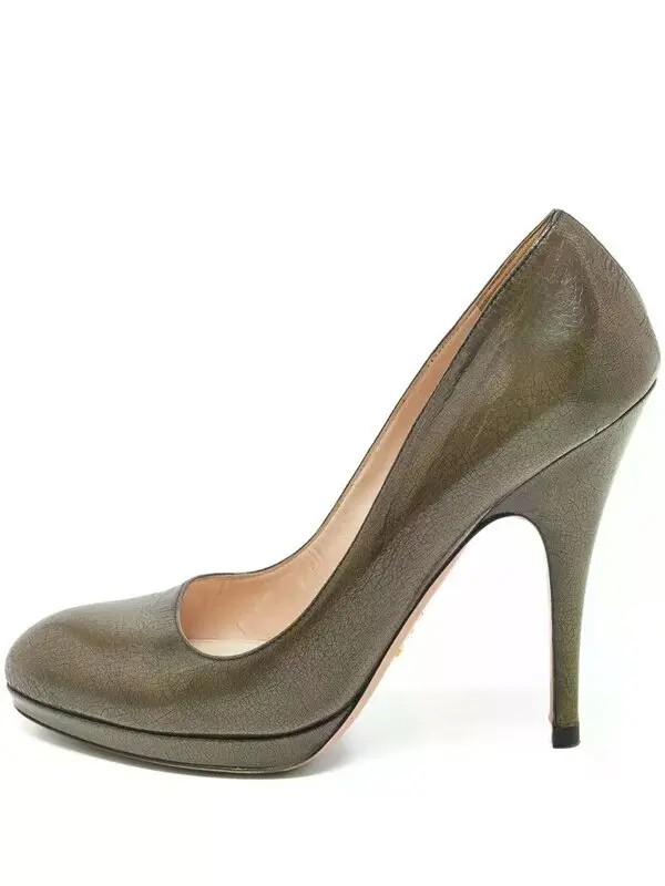 Prada 125mm Leather Pumps