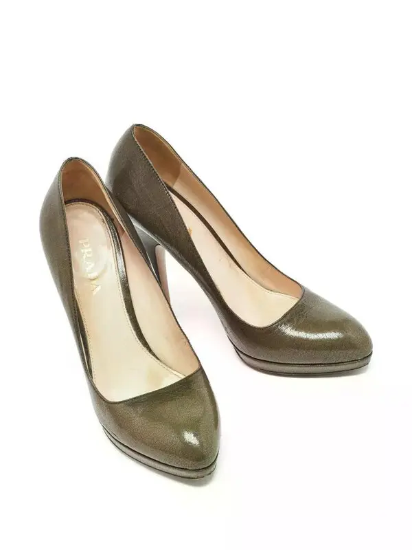 Prada 125mm Leather Pumps