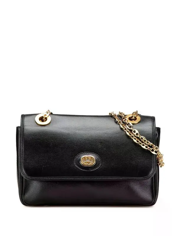 Gucci Small Leather Marina Chain Shoulder Bag