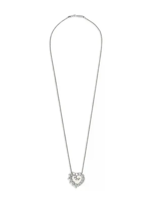 Harry Winston Platinum Garland Diamond Necklace - Silver