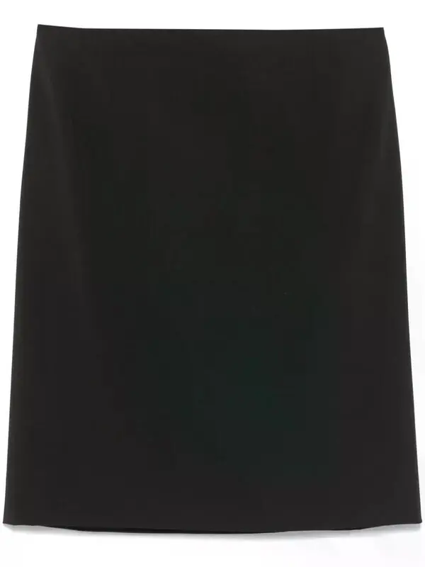 Hermès 2010s Tailored Mini Skirt - Brown