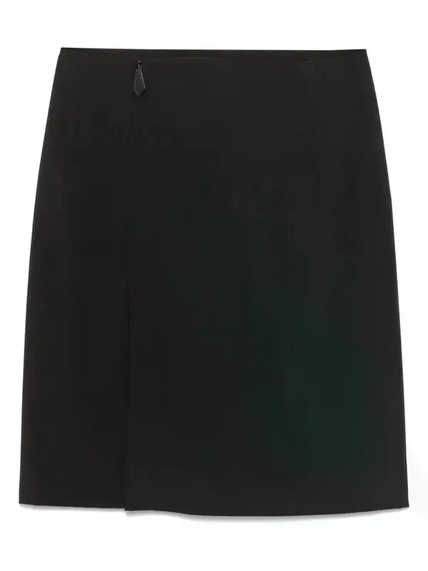 Hermès 2010s Tailored Mini Skirt