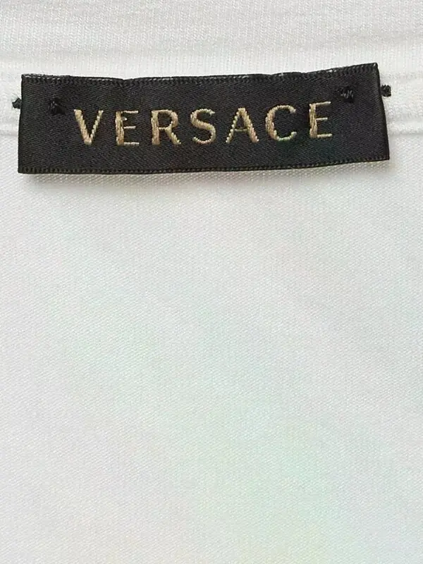 Versace Logo-print T-shirt - White