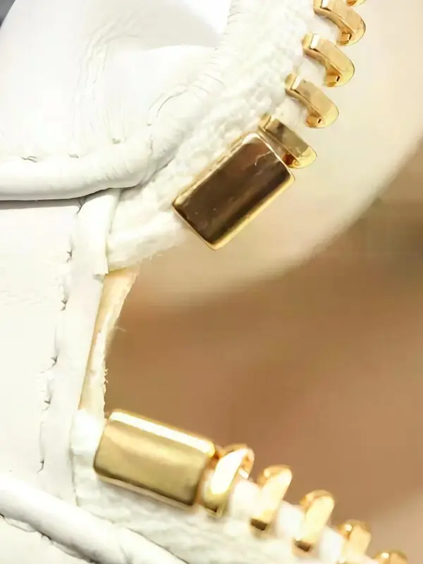 Dior 2010s Medium Vibe Cannage Shoulder Bag - White