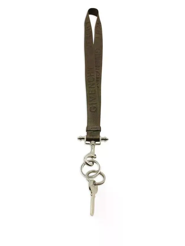 Givenchy Clasp-fastening Key Holder Strap - Green