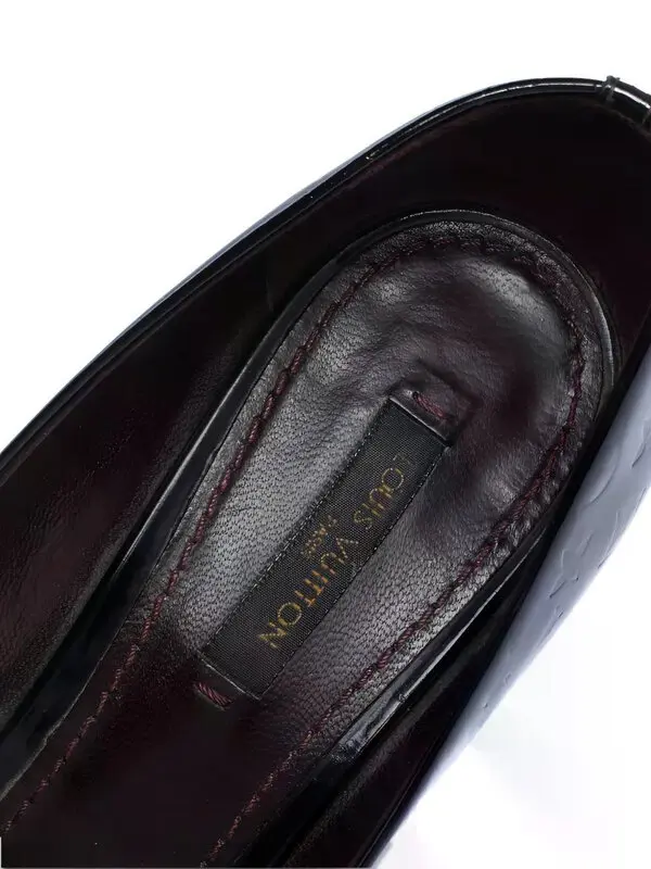 LOUIS VUITTON 125mm Amarante Monogram Pumps
