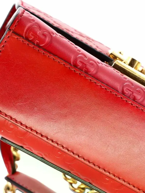 Gucci Padlock Sima Leather Small Crossbody Bag