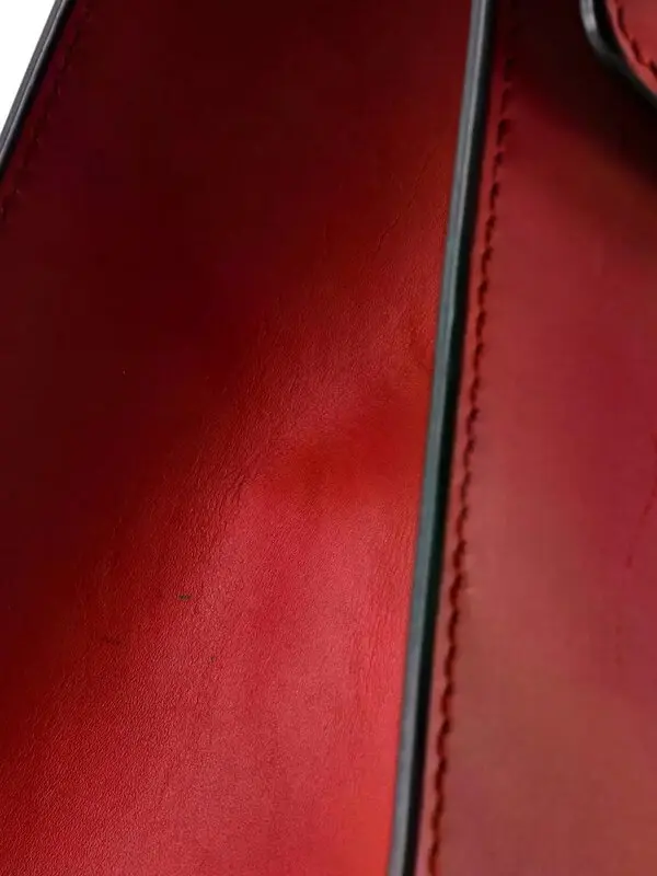 Gucci Sylvie Top Handle Satchel - Red