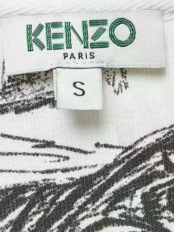 Kenzo Jungle-print Long-sleeve Sweatshirt