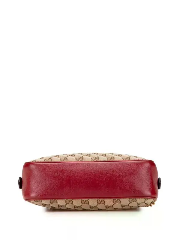 Gucci Gg Marmont Matelasse Canvas Crossbody Bag - Brown