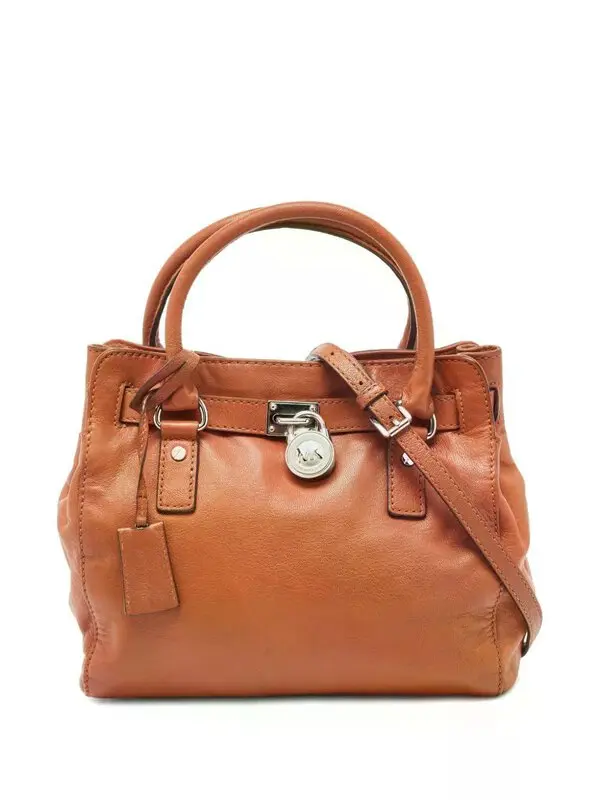 Michael Kors Leather Tote Bag - Brown