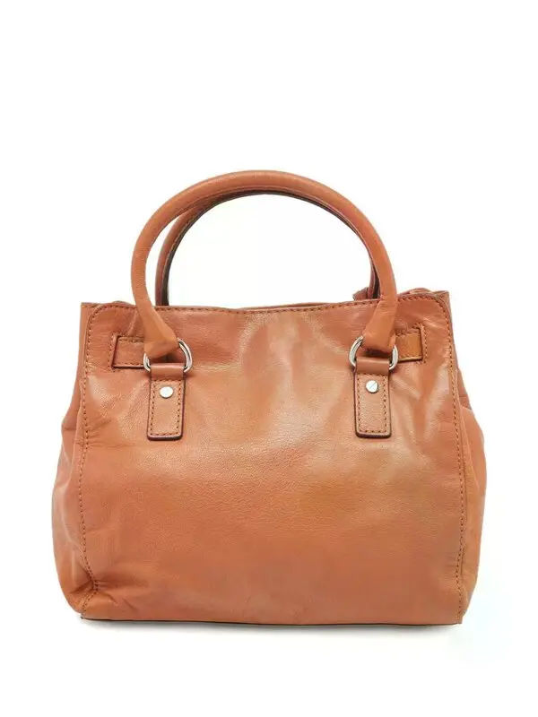 Michael Kors Leather Tote Bag - Brown