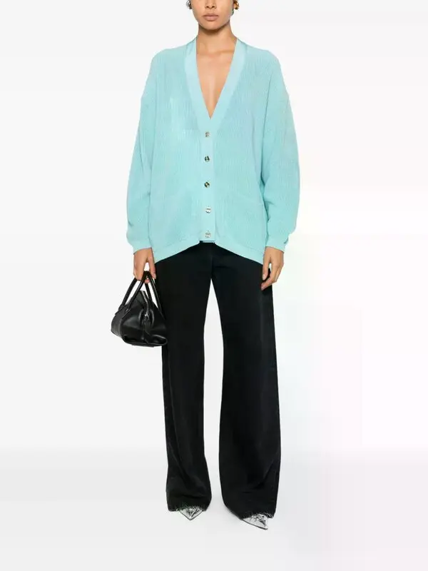 FERRAGAMO 1980s Button-detailed Cardigan