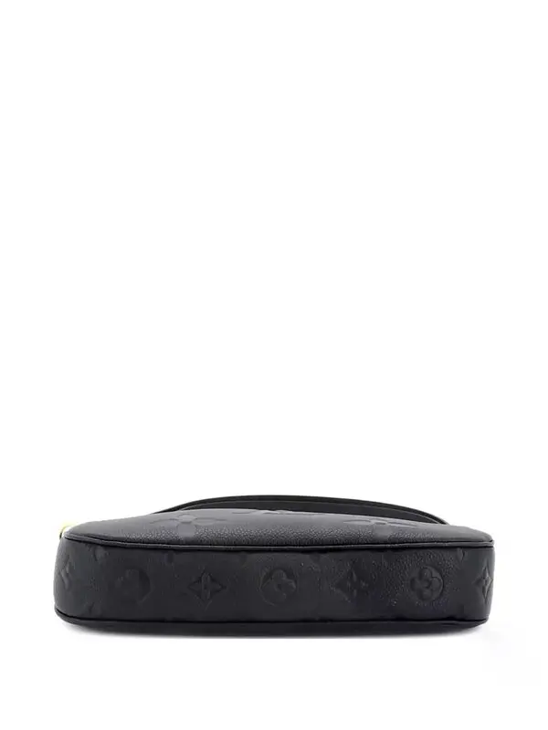 LOUIS VUITTON Multi Pochette Accessoires Monogram Empreinte Giant Crossbody Bag - Black