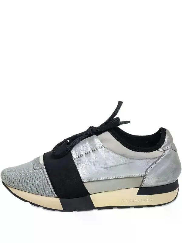 Balenciaga Race Runner Sneakers - Metallic
