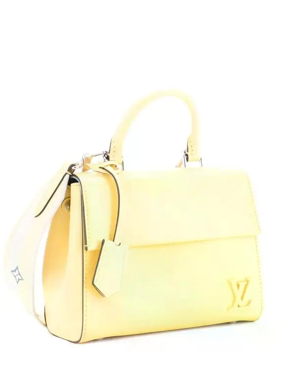 LOUIS VUITTON Cluny Top Handle Bag Epi Leather Mini Satchel
