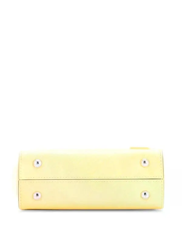 LOUIS VUITTON Cluny Top Handle Bag Epi Leather Mini Satchel