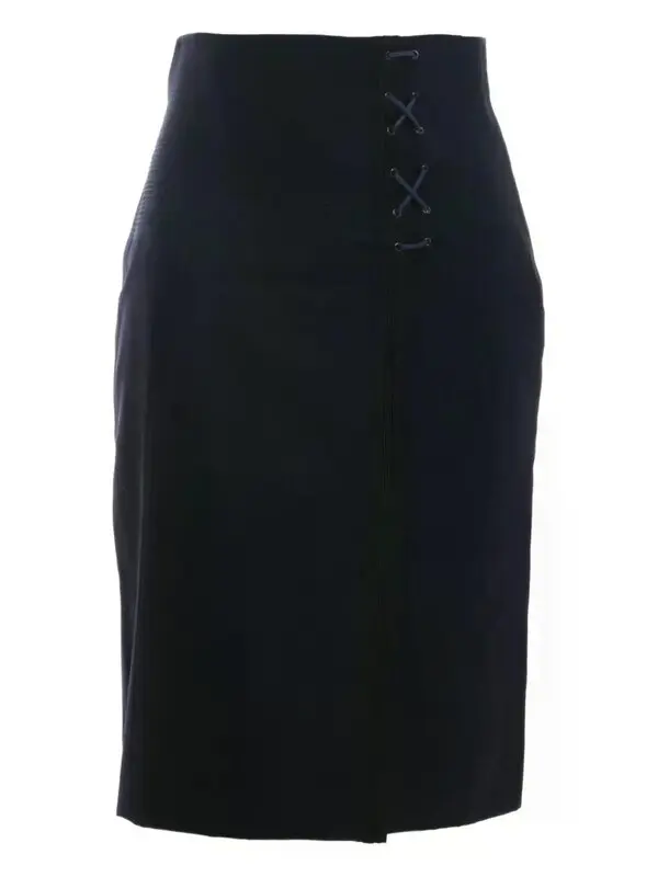 Gianfranco Ferre 1990s Cotton Skirt