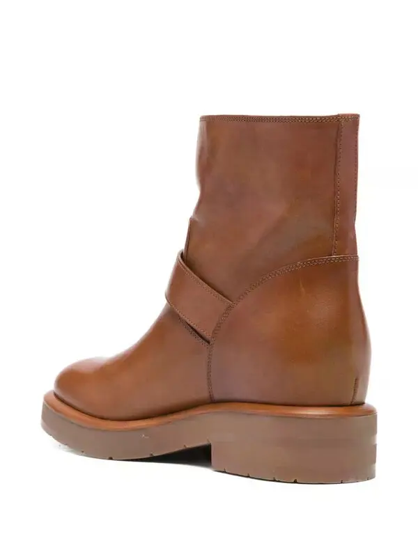 Chloé Coddington Biker Boots - Brown
