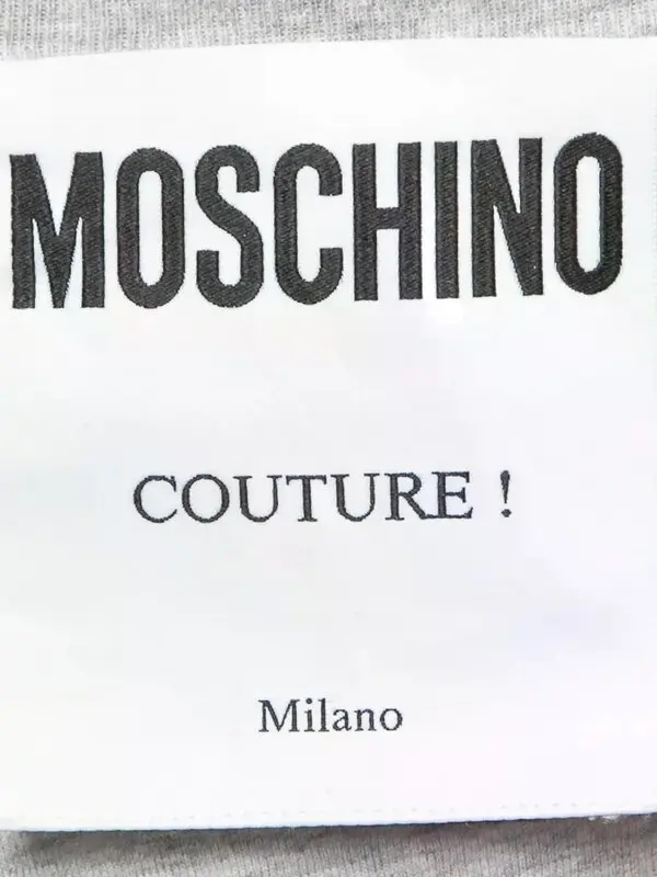 Moschino Graphic-print T-shirt - Grey