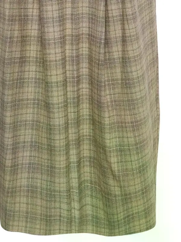 ROKSANDA Plaid Pleated Skirt
