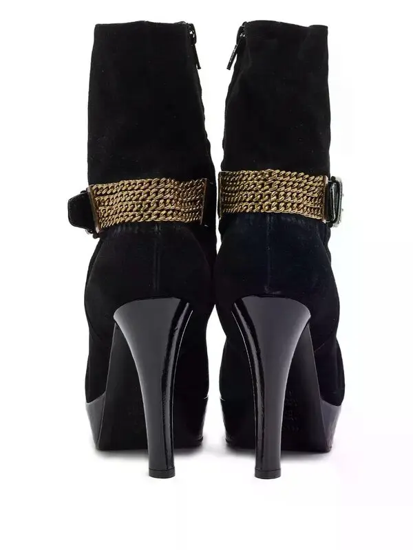 Casadei 110mm Leather Ankle Boots