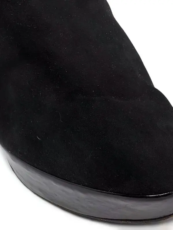 Casadei 110mm Leather Ankle Boots