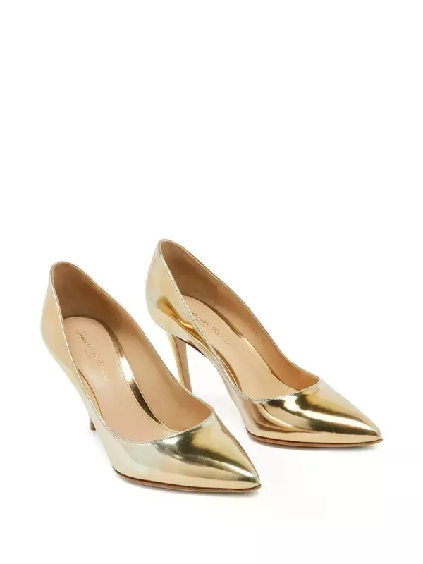 GIANVITO ROSSI 80mm Leather Heeled Pumps
